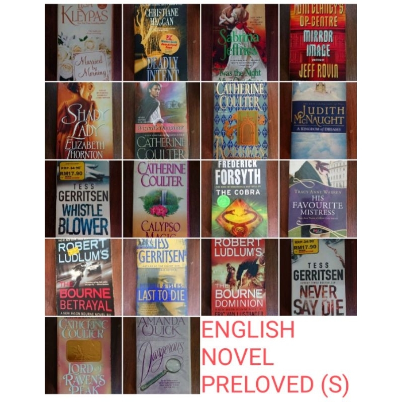 English Novel Preloved S Shopee Malaysia