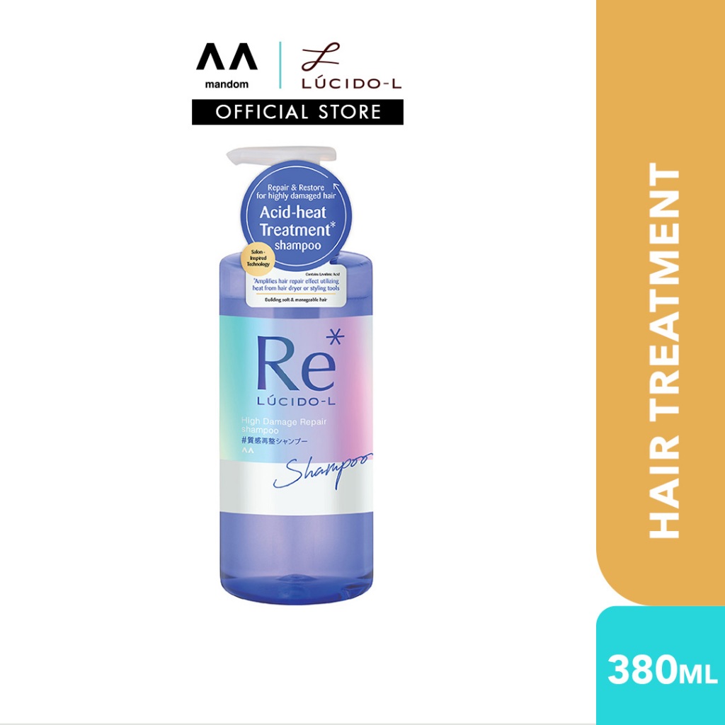 LUCIDO-L High Damage Repair Shampoo 380ml | Shopee Malaysia