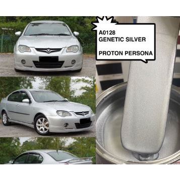 A0128 GENETIC SILVER - PROTON PERSONA - 2K PAINT/FAST DRY/CAR PAINT/CAT ...