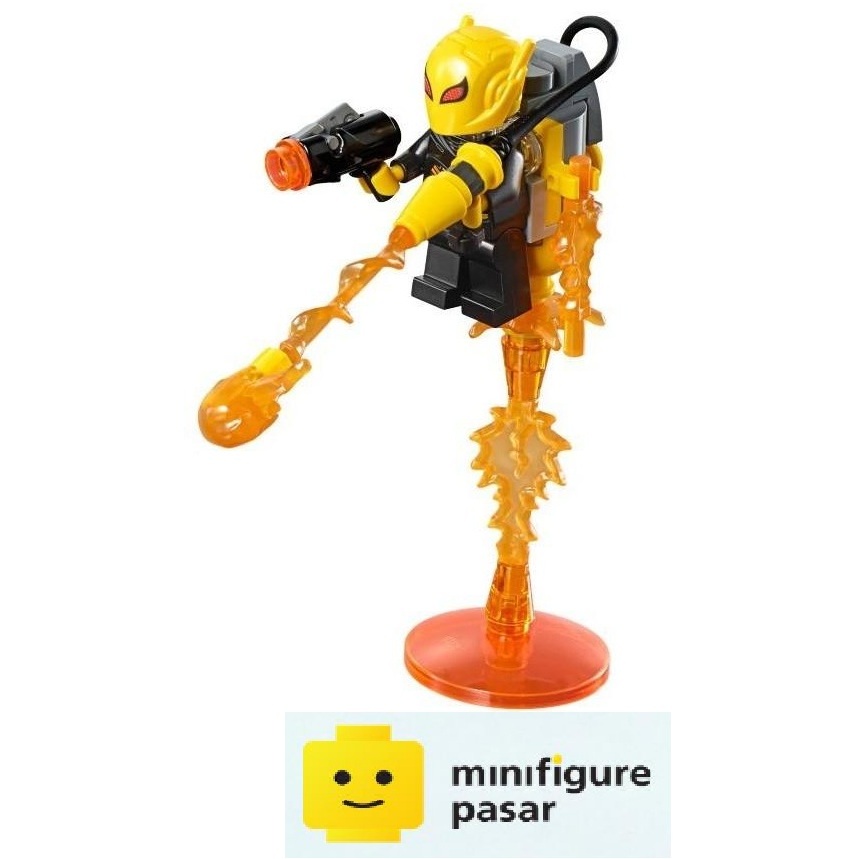 sh0551 Lego DC Super Heroes Batman 76117 - Firefly Minifigure with Jet ...