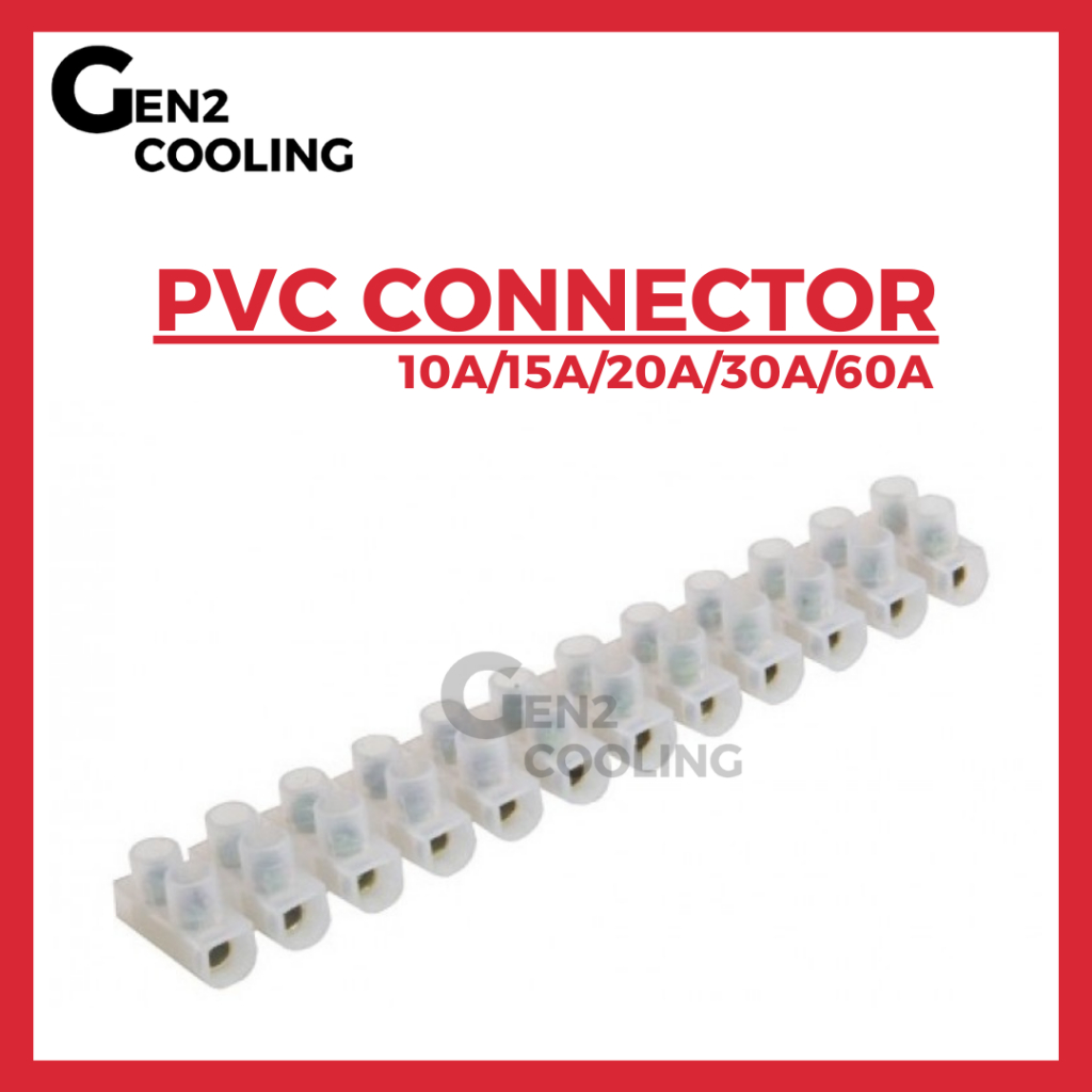 PVC CONNECTOR / CABLE CONNECTOR 10A 15A 20A 30A 60A | Shopee Malaysia