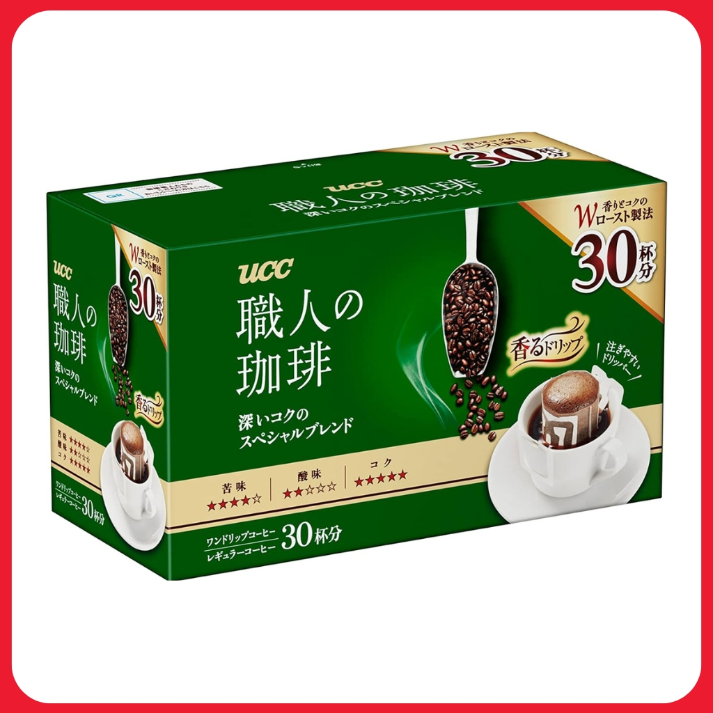 UCC , Craftsman's Coffee , drip bag coffee , deep rich special blend , 30 cups, Ship From Japan ...