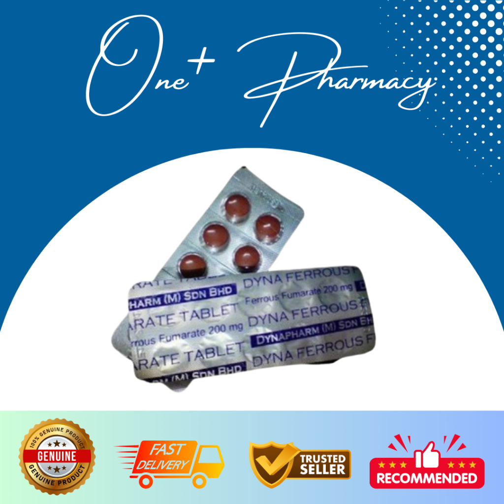 Dyna Ferrous Fumarate Tablet 200MG 10's/100's | Shopee Malaysia