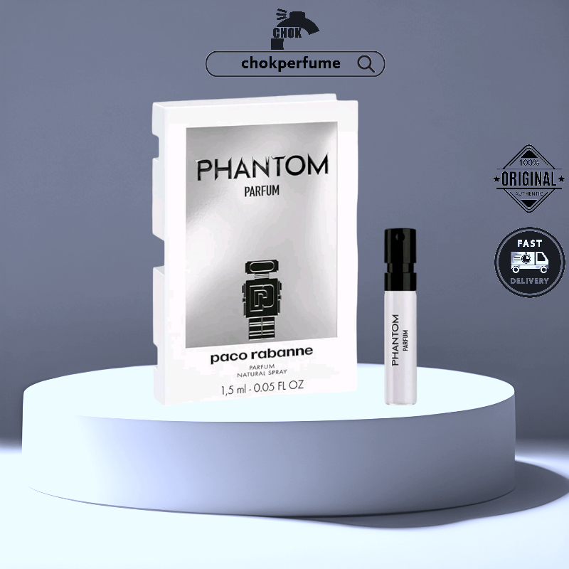 Paco Rabanne Phantom Parfum 1.5ml Perfume Sample Vial (M) | Shopee Malaysia
