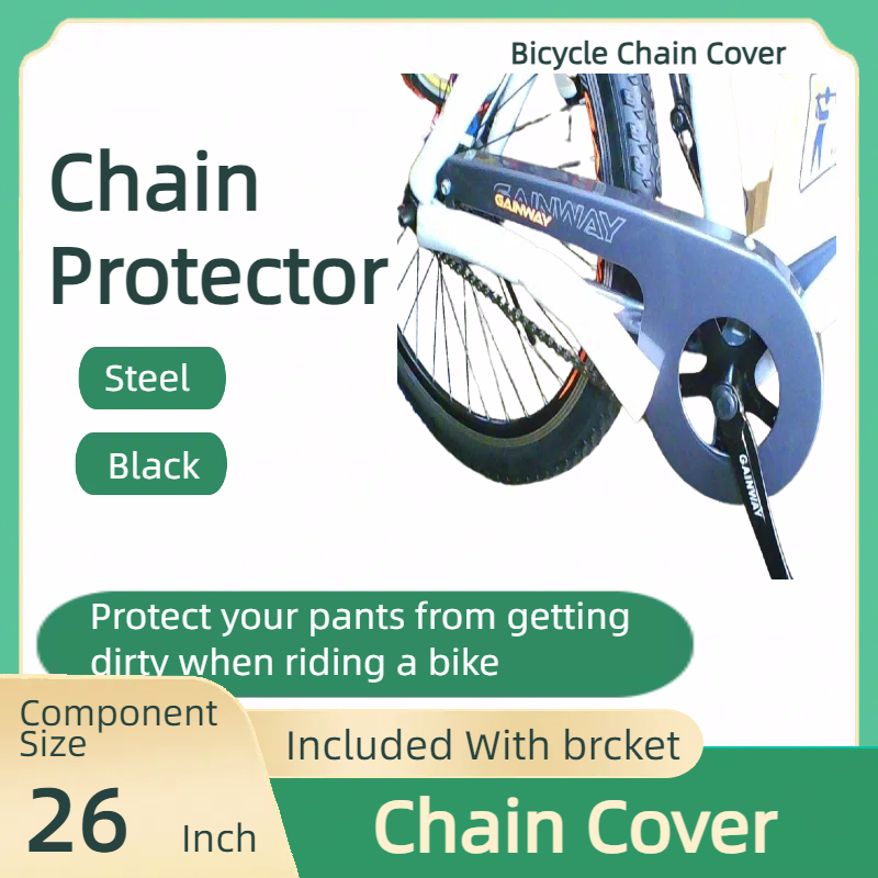 Bicycle Single Speed Chain Steel Cover (26 Inch) | Shopee Malaysia