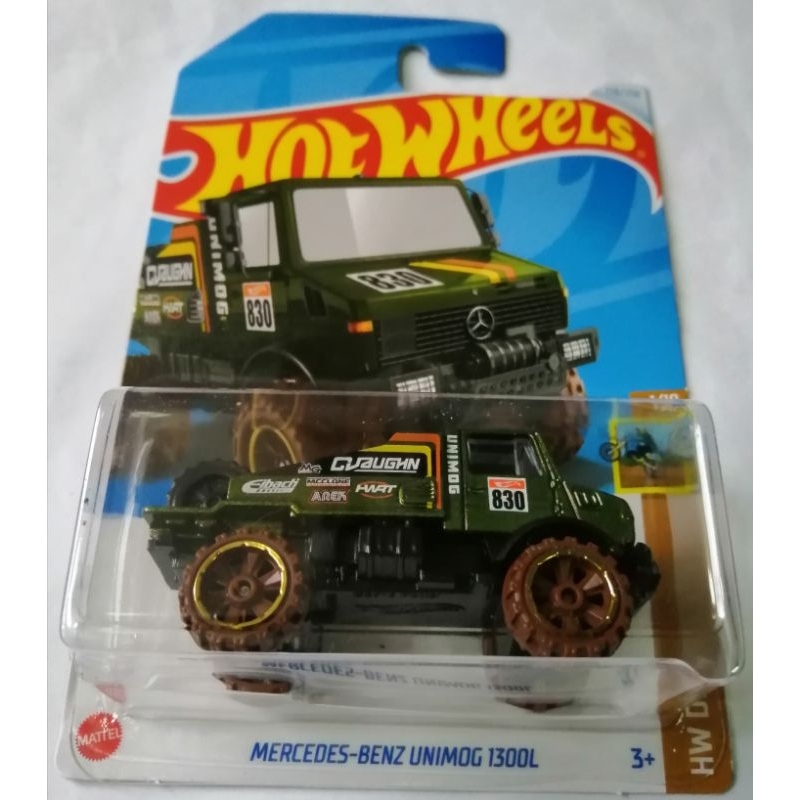 Hotwheels Mercedes-Benz Unimog 1300L Jungle Green Case J 2024 | Shopee ...