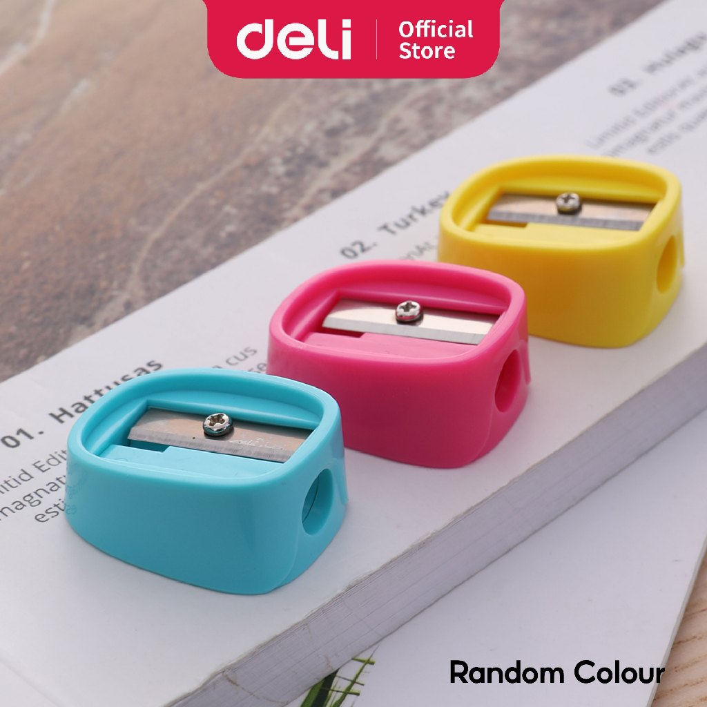 Deli Pencil Sharpener One Hole For Standard Pencil (8mm) ER00803 ...