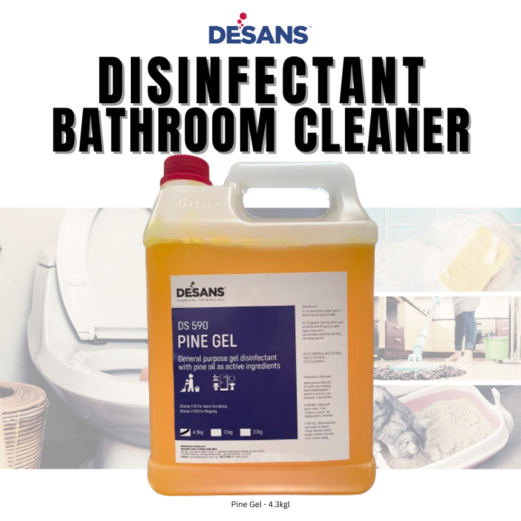 [4.3KG] Pencuci Tandas Antibacteria Pine Gel Disinfectant [DS590 ...