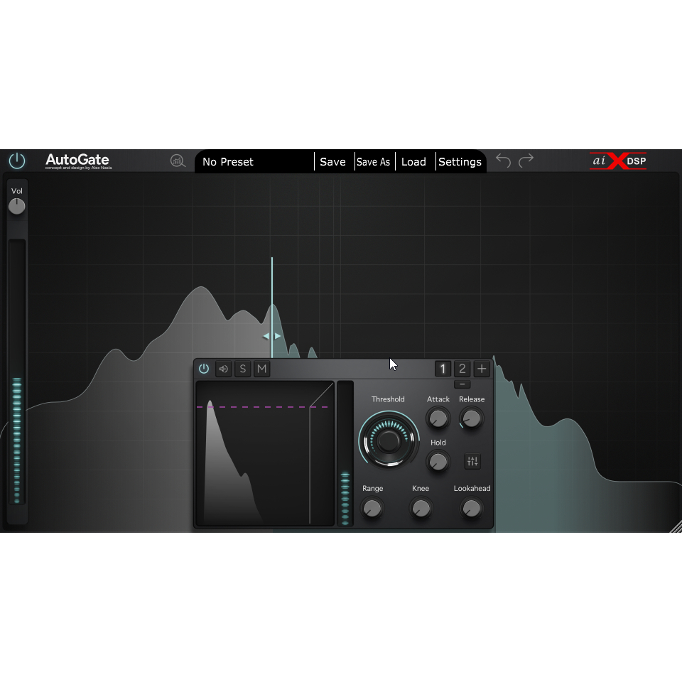 AutoGate v1.0.3 VST2, VST3, AAX x64 | aiXDSP (Win) Gate FX | Shopee ...