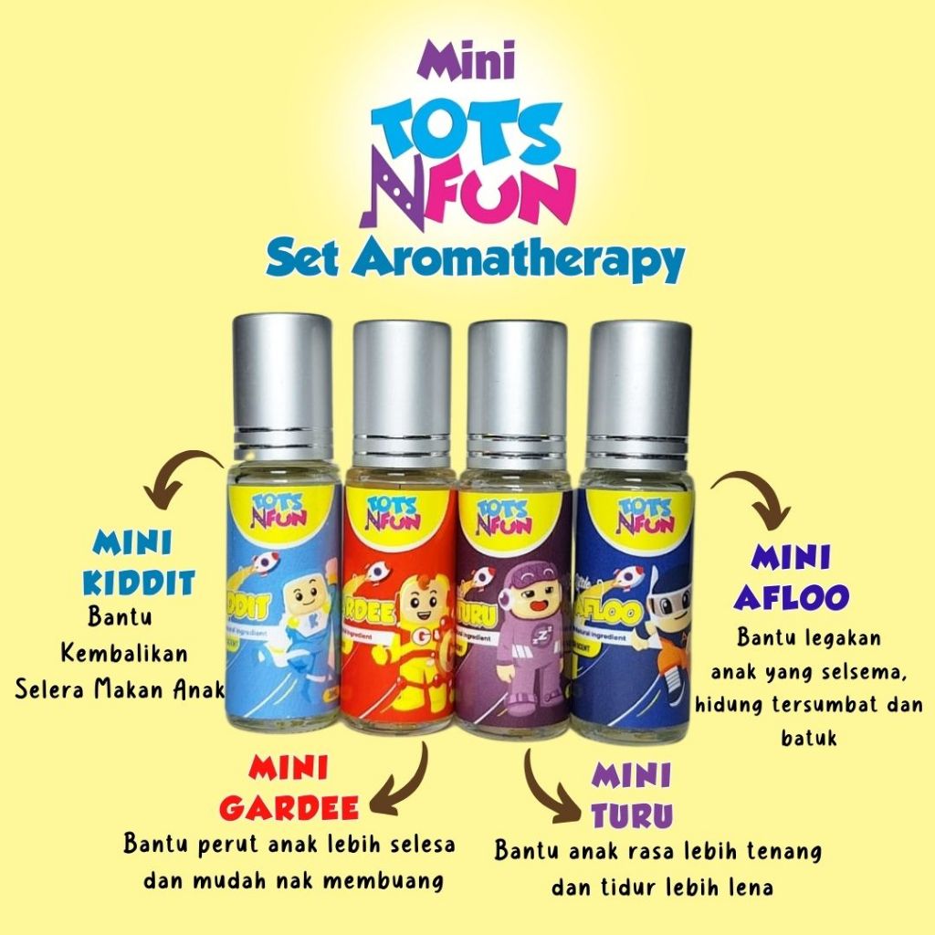 SET AROMATERAPY UNTUK ANAK DARI TOTS N FUN | Shopee Malaysia