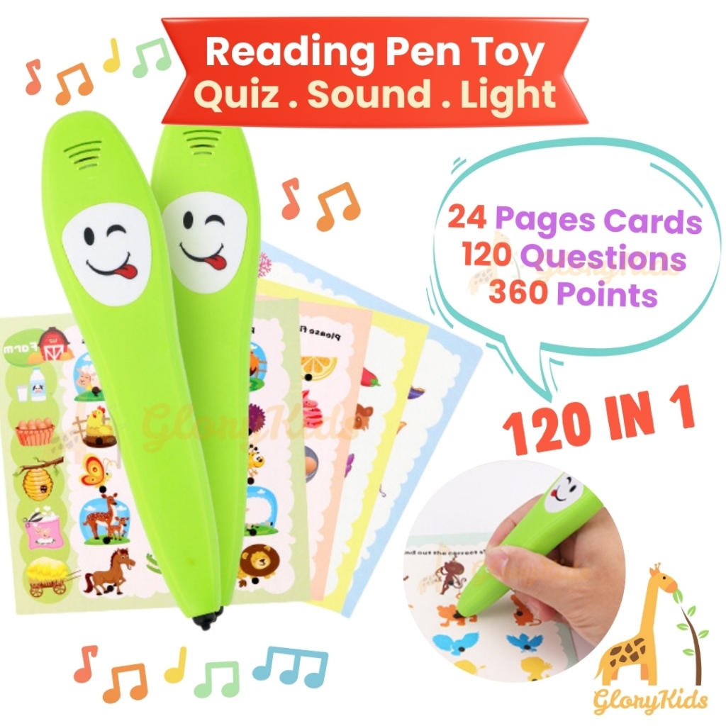 Early Educational Toys for Kids | Kid Smart Reading Pen | Montessori ...