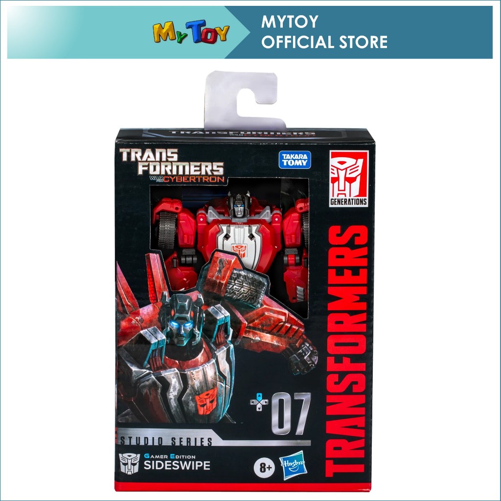 Hasbro Transformers Studio Series Gamer Edition 07 Deluxe Sideswipe ...