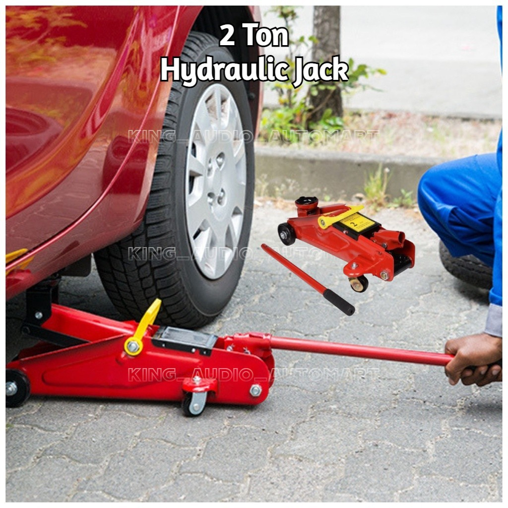 2 Ton Hydraulic Jack Car Jack Heavy Duty Car Repair Jack Kereta ...