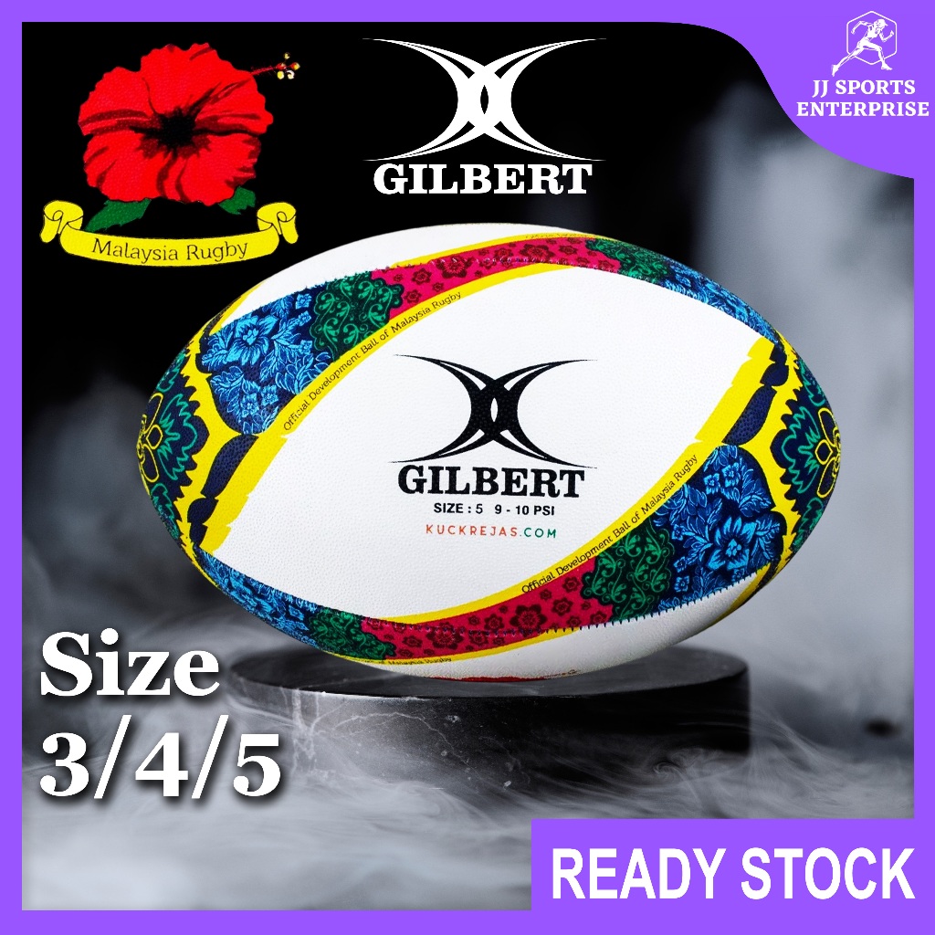 Gilbert GTR3000 GTR 3000 Wau Bulan Rugby Ball Bola Ragbi Official ...