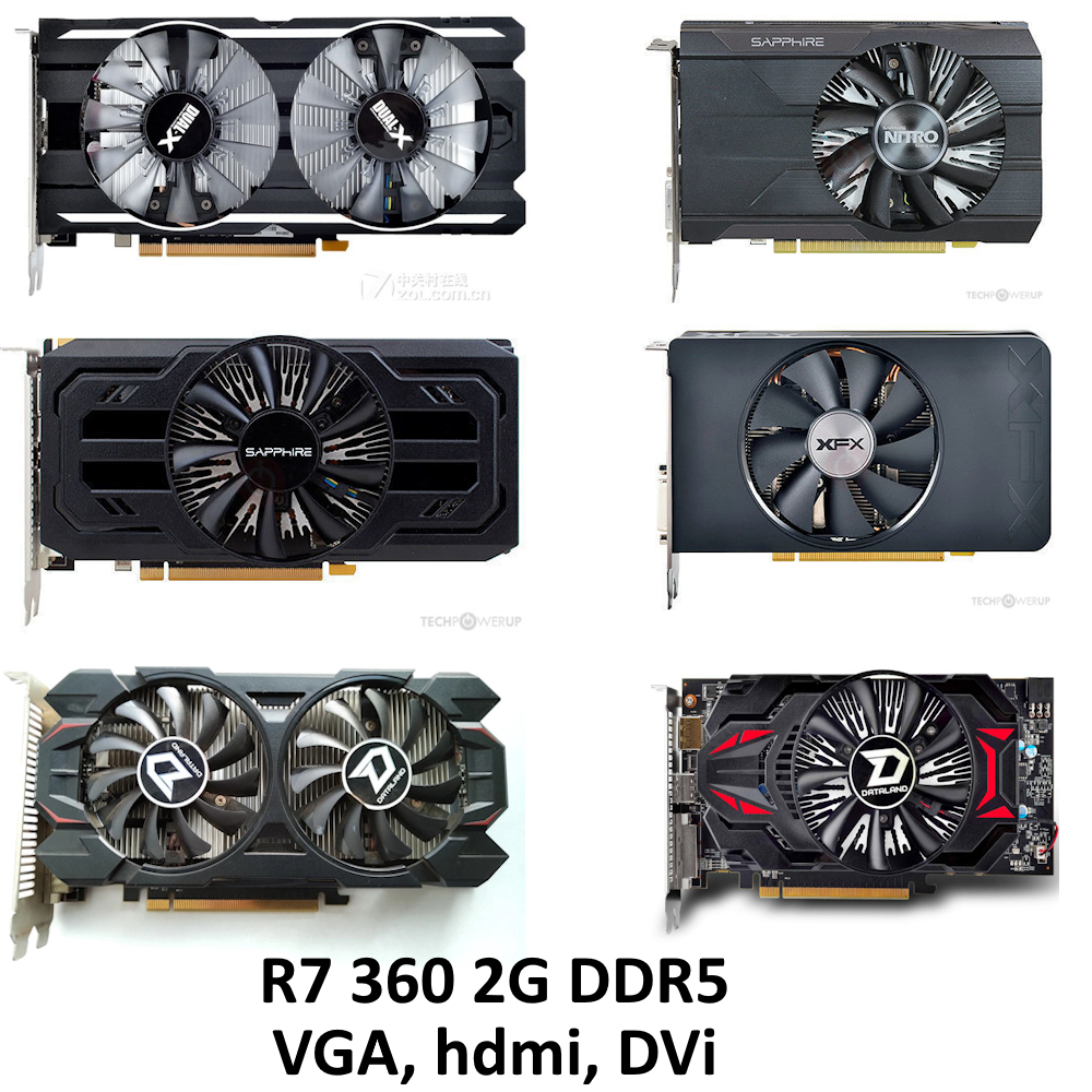 R7350 RX560 HD7950 HD6570 HD6670 HD6870 HD6950 1g 2g 4g graphic card ...