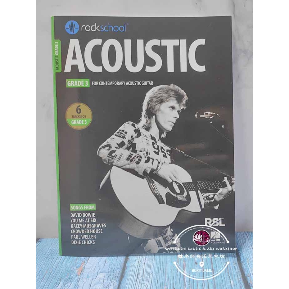 Rockschool Acoustic Guitar Grade 3 Guitar Exam Grade Book | Shopee Malaysia