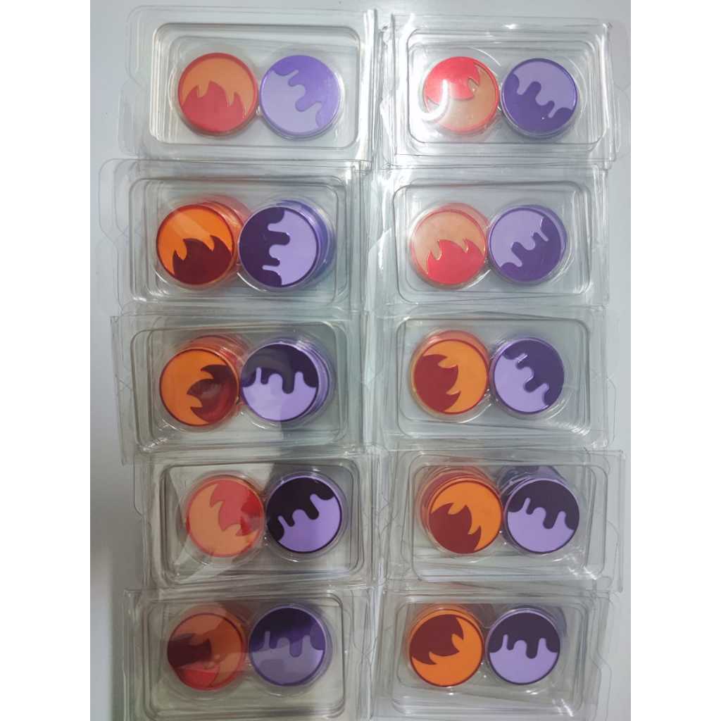 Pokemon Trading Card Game Set of 6 Damage-Counter Dice Set, Condition ...