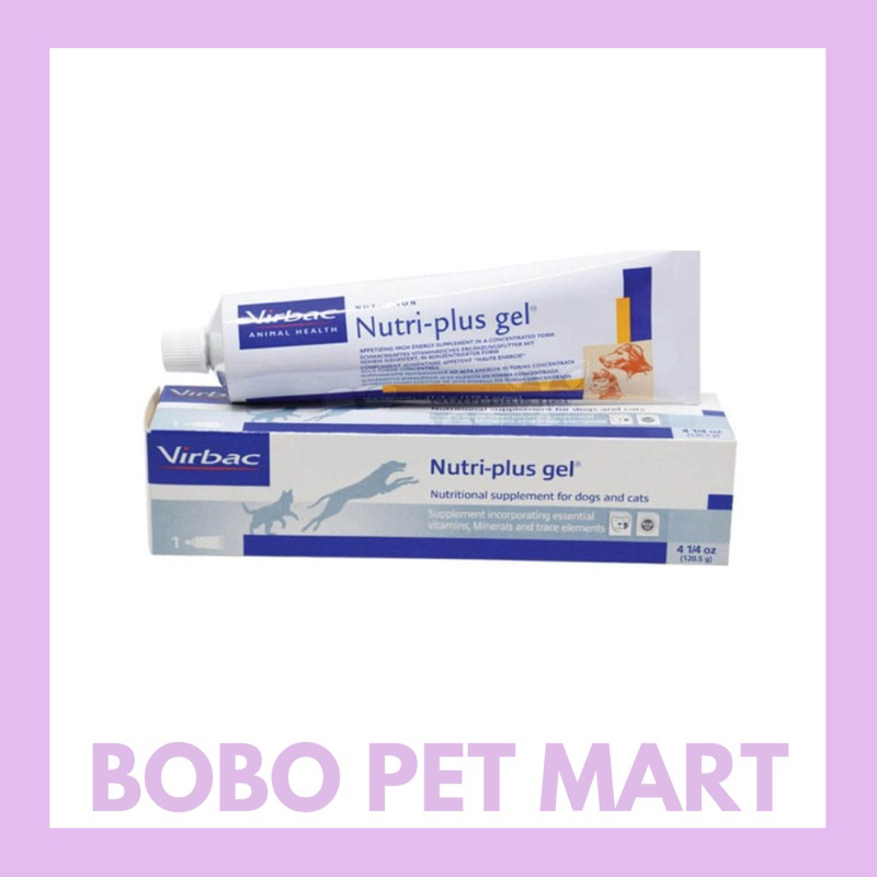 Virbac Nutri-plus Gel Pet Vitamin 120.5g | Shopee Malaysia