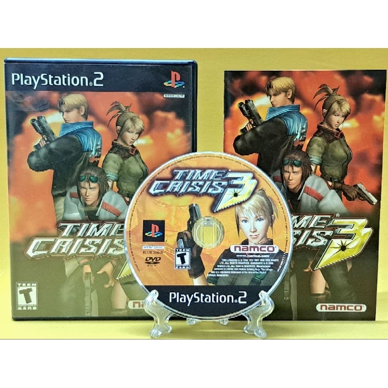 🔥TIME CRISIS 3🔥 PS2 NTSC | Shopee Malaysia