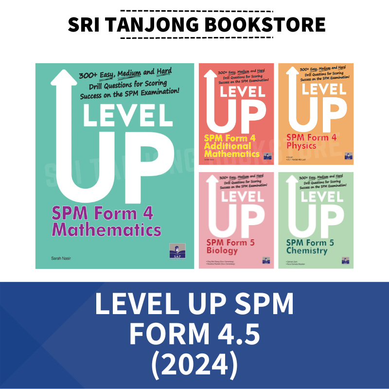 [ST] SAP 2024 : LEVEL UP SPM FORM 4 & FORM 5 (EDISI TERBARU) | Shopee ...