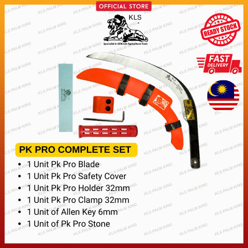 KLS Pro Set (upgraded PALM KING Blade)/ Palm King Pro/ Palm Oil Sickle ...