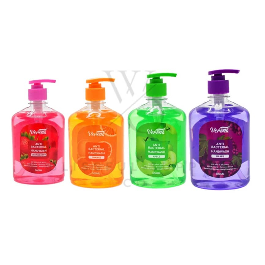 500ML VERONA ANTIBACTERIAL HANDWASH / REMOVE ODOURS / KILL 99% OF GERMS ...