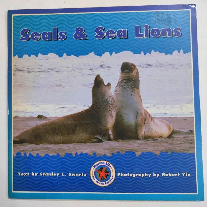 Used Book Seals & Sea Lions Marine Life for Young Readers Kid English ...