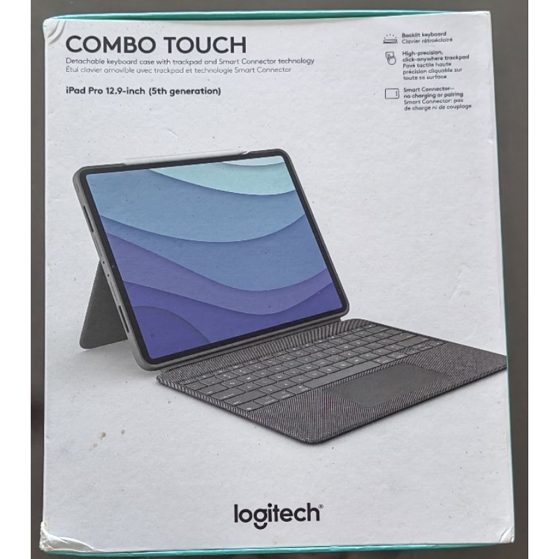 Logitech Combo Touch iPad Pro 12.9-inch(5th generation) | Shopee Malaysia
