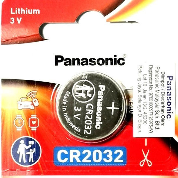 Panasonic CR2032 3V Micro Lithium Battery (1pc & 5pcs) | Shopee Malaysia