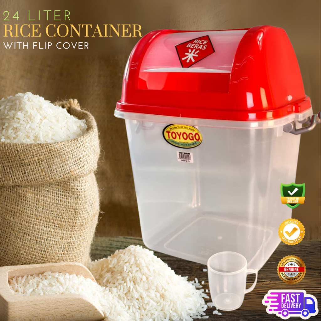TOYOGO 9900 RICE CONTAINER/MULTI PURPOSE STORAGE/BALDI BERAS/SERBUK ...