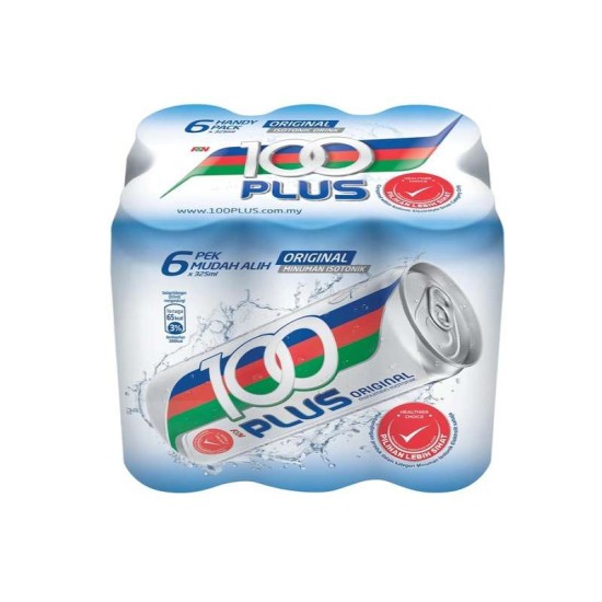 100 PLUS ISOTONIC DRINK 325ML x 6 | Shopee Malaysia