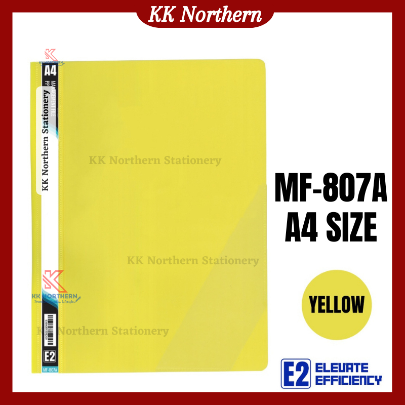 E2 A4 Management File MF-807A Fail Report (Extra Thick) Paper Fastener ...