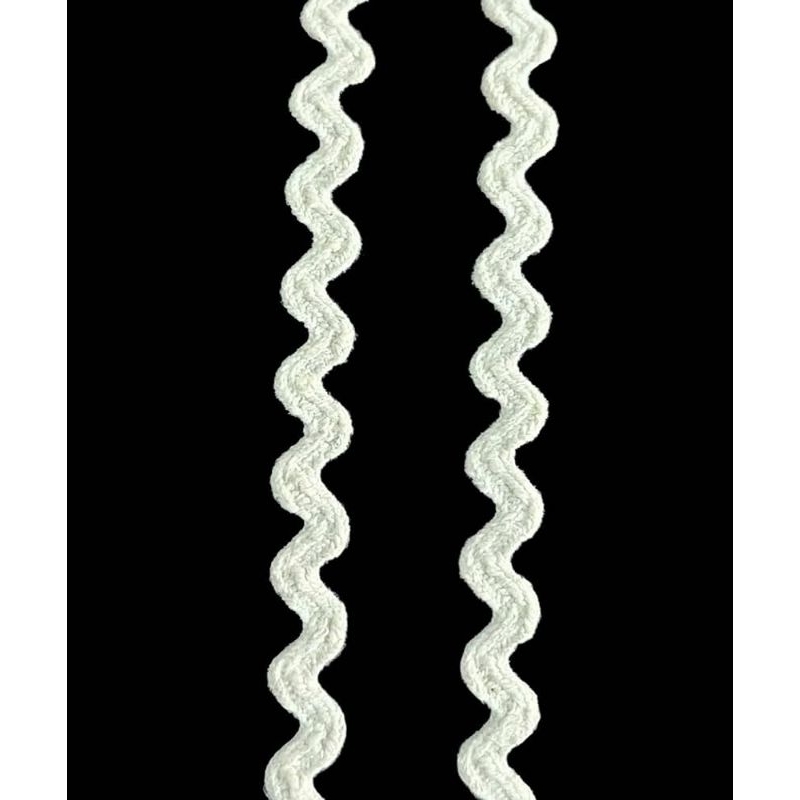 White Zig Zag lace 3mm / 5mm | Shopee Malaysia