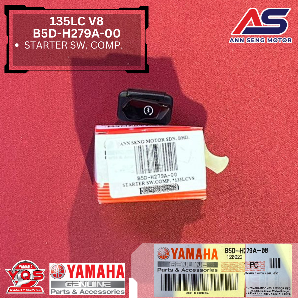 YAMAHA 135LC V8 STARTER SW.COMP. ORIGINAL (B5D-H279A-00) | Shopee Malaysia