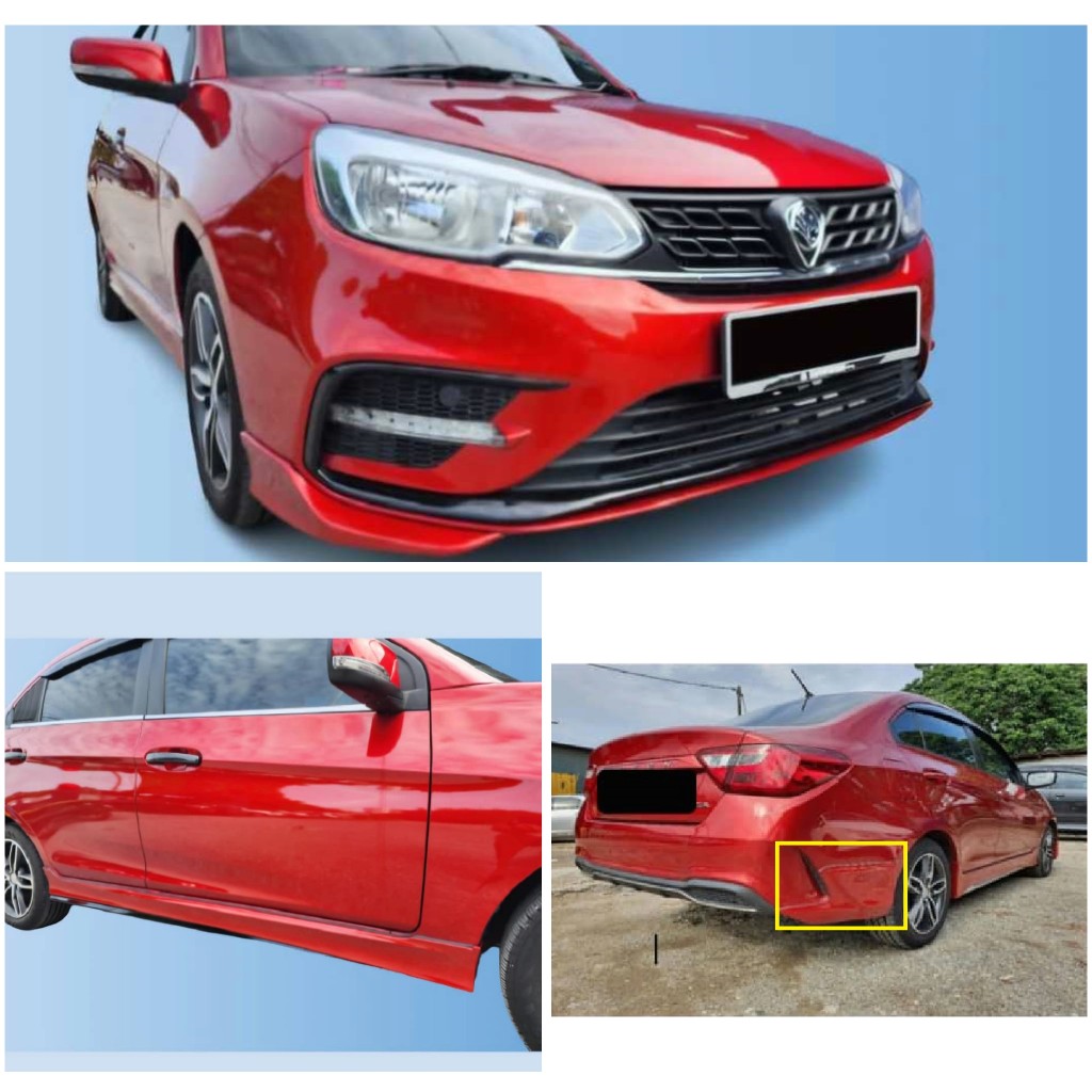 Proton Saga 3rd Generation VVT 2019 OE Body Kit PU Ready Stock | Shopee ...