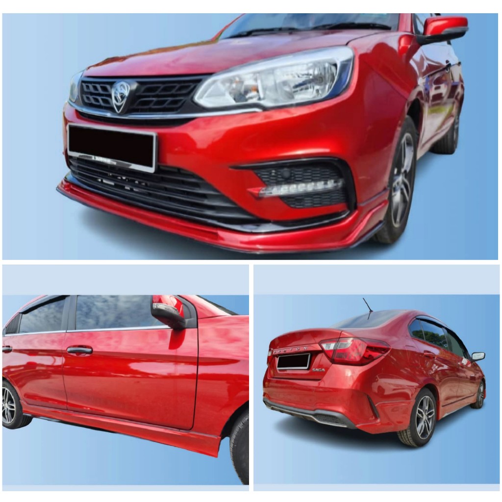 Proton Saga 3rd Generation VVT 2019 Anniversary Body Kit PU Ready Stock ...