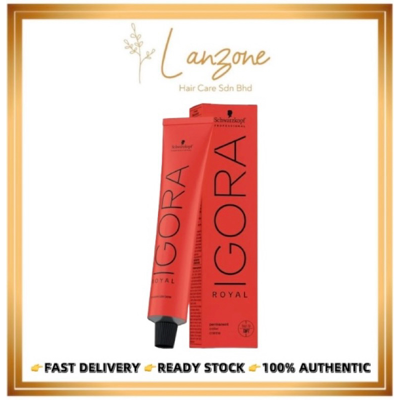 Schwarzkopf Igora Royal Color Tube (60ml) Naturals Series | Shopee Malaysia