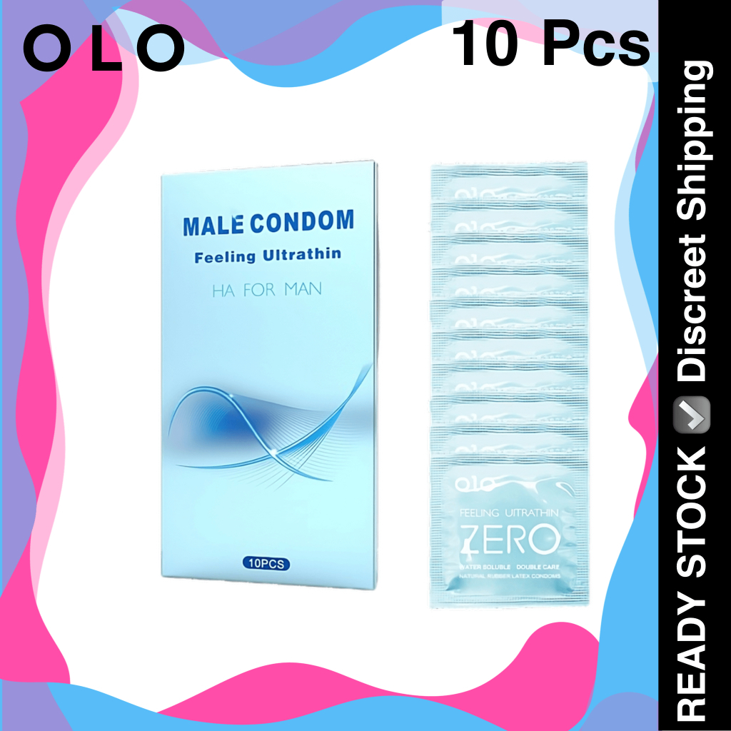 OLO | Zero Sensation | Embrace Safety with ZeroFeel Condoms! | Shopee Malaysia