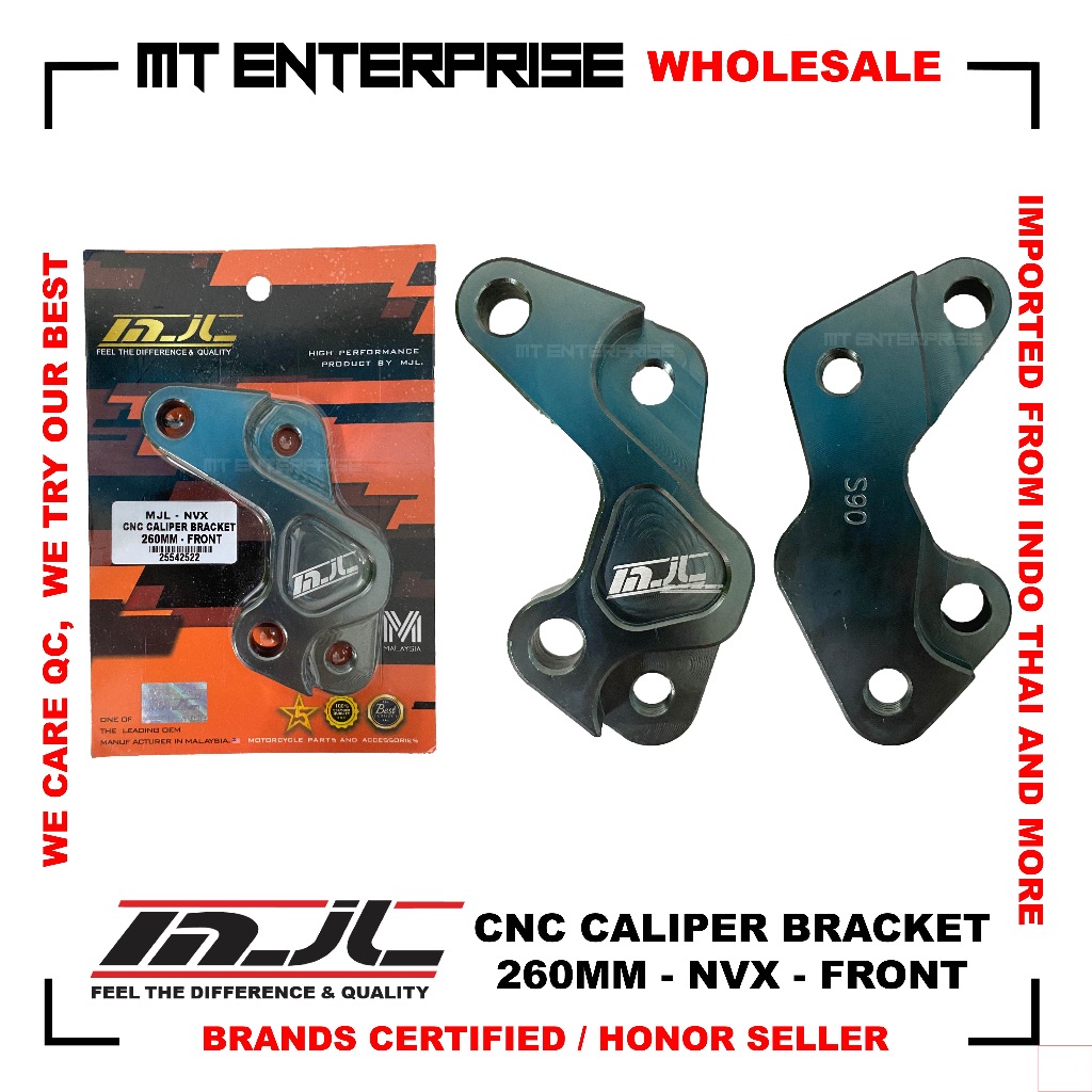 FREE 2 YAMALUBE OIL - MJL Original Yamaha CNC Caliper Bracket 260MM ...