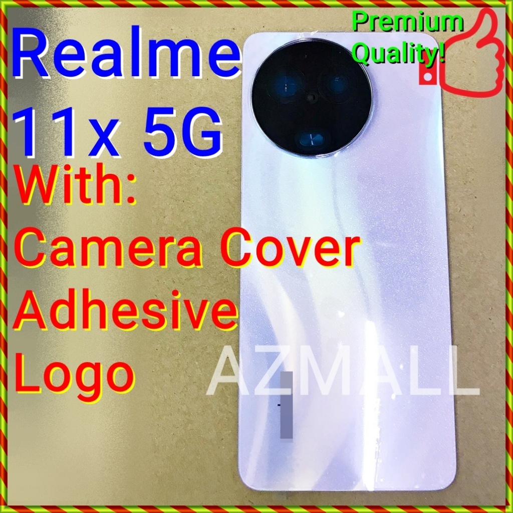 (2 Colors) NEW ORI Back Battery Cover Housing with Camera Lens Glass ...