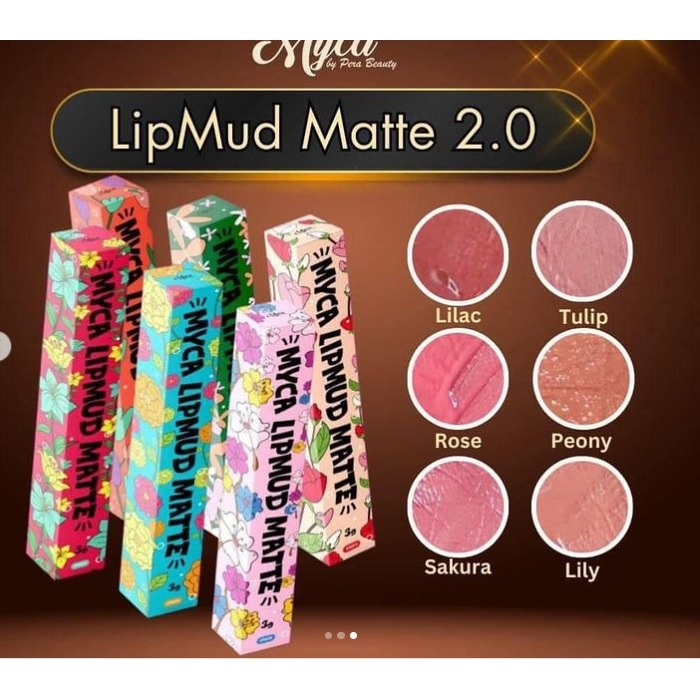 Myca Lipmud LIP MUD Myca Lipmatte New Product 3g ( 7 colour ) /MYCA LIPMUG 2.0 3g | Shopee Malaysia