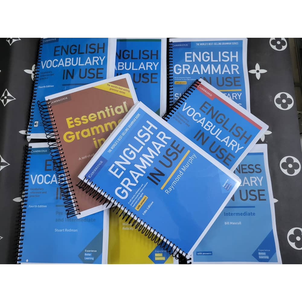 English Grammar/English Vocabulary/English Idioms 英语速学速用系列 | Shopee ...