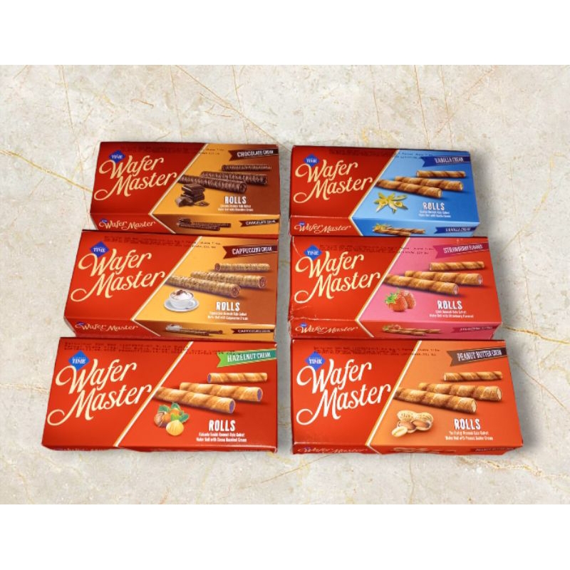TIME WAFER MASTER ROLL ASSORTED (CHOCOLATE/CAPPUCCINO/HAZELNUT/VANILLA ...