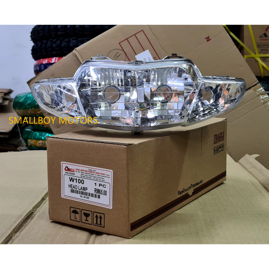 HONDA WAVE100 HEADLIGHT HEADLAMP LAMPU DEPAN HEAD LIGHT LAMP SET WAVE ...