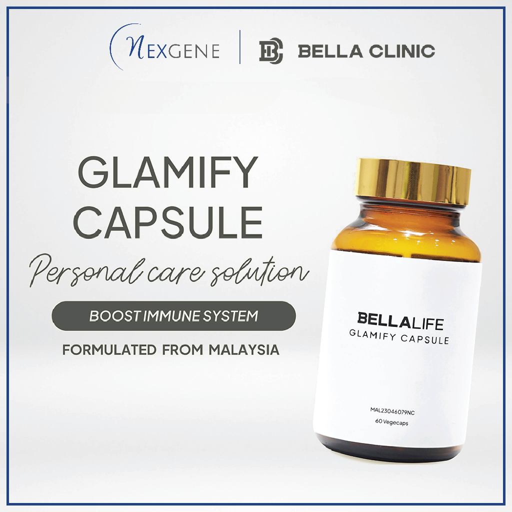 [ BELLA CLINIC ] Bellalife Glamify Glutathione Capsule (60's) (Upgraded Formula) | Shopee Malaysia