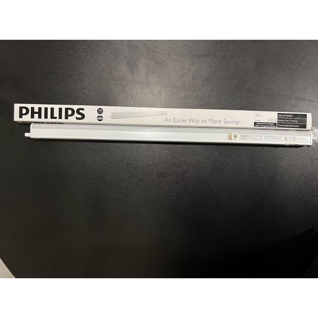 PHILIPS LED T5 BN058C (2FT, 3PIN) 6.5W - 3000K | Shopee Malaysia