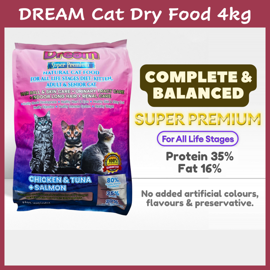 [ Formula From Turkey ] DREAM 4kg Lalago 4kg Cat Dry Food Mother Baby ...
