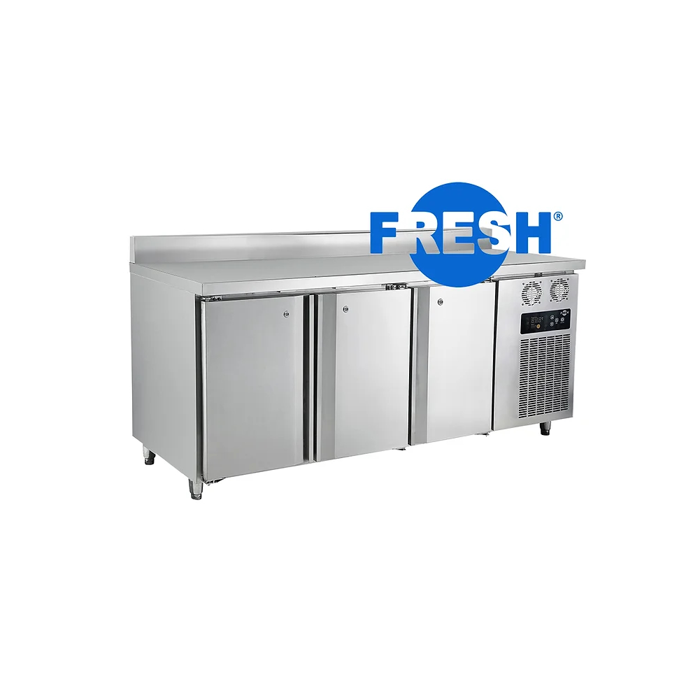 COUNTER TOP FREEZER WITH BACKSPLASH (STAINLESS STEEL) | Shopee Malaysia