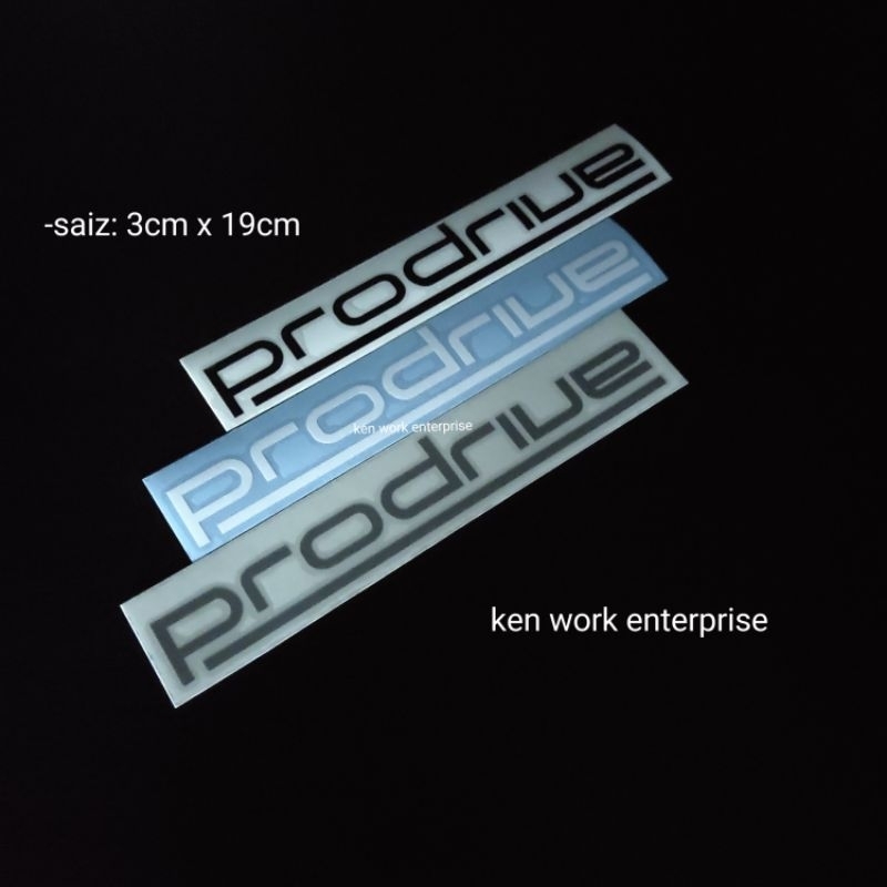 sticker prodrive #0153 car sticker accessories | Shopee Malaysia