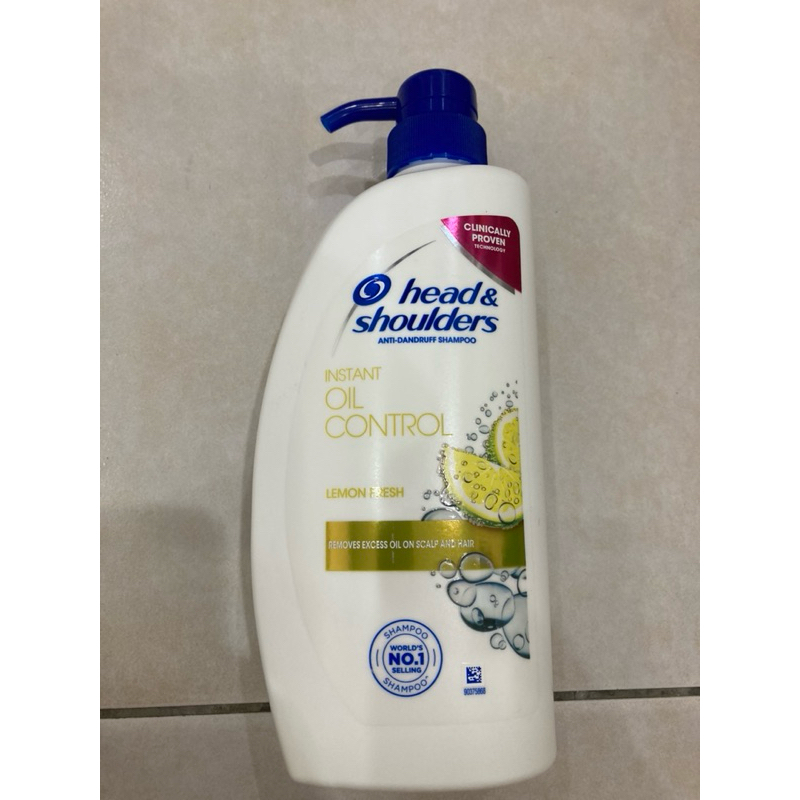 650ML Head & Shoulders Shampoo Lemon Fresh (instant oil control ...